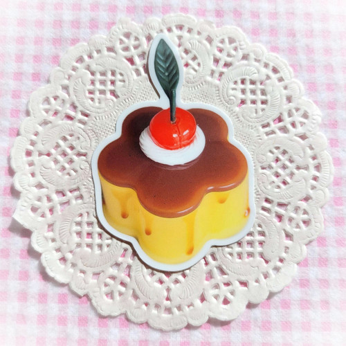 Flan Sticker | Pastry Plug