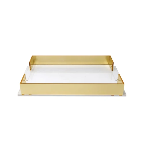 Acrylic Rectangular Tray (3 Colors) | Darling Diamond Decor
