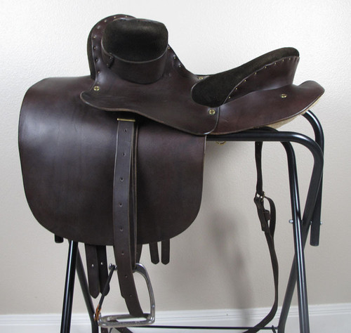 Steele Dark Brown 20" English Pleasure Sidesaddle | showcase-tack
