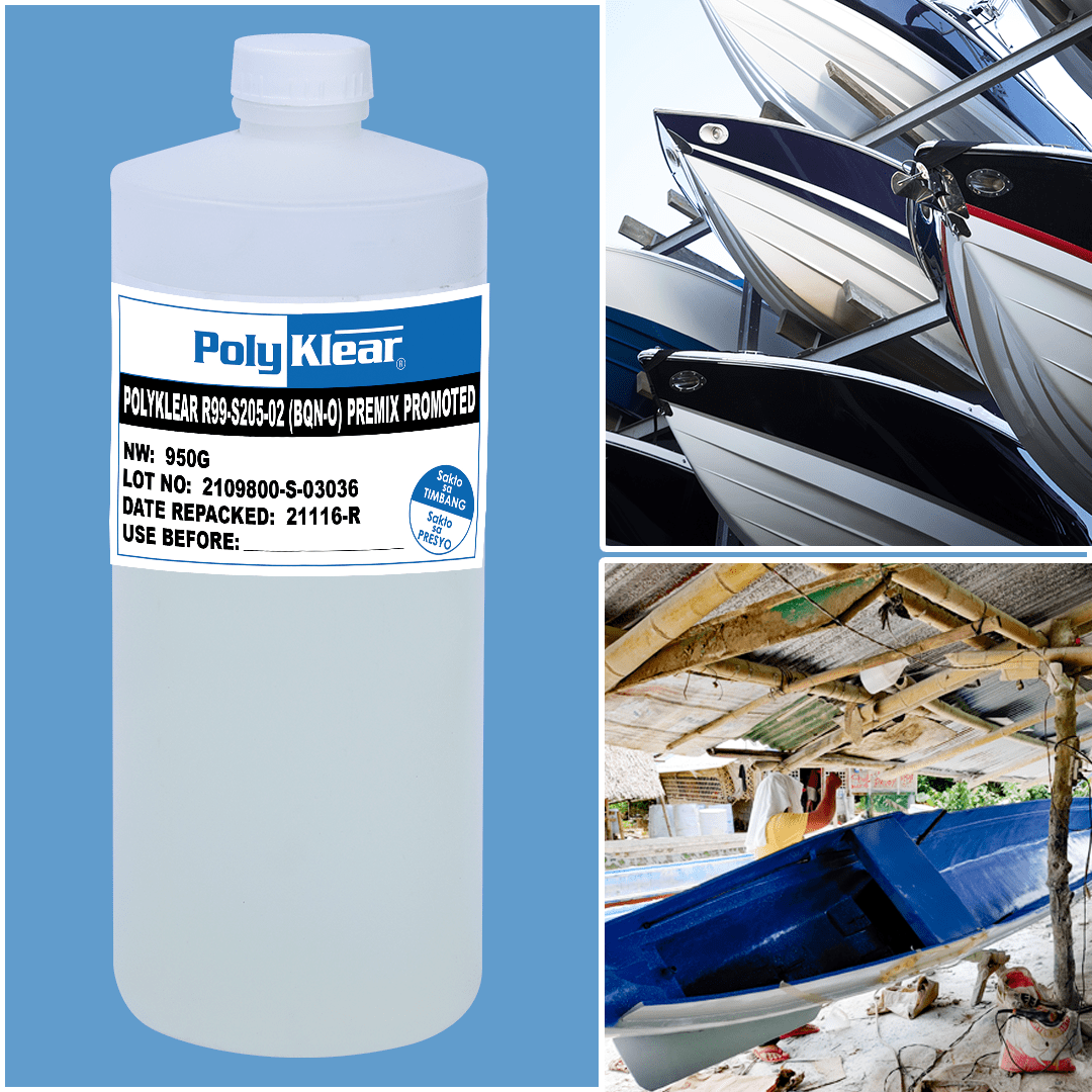 POLYKLEAR R99-S205-02 RESIN-GP CLEAR PREMIX PROMOTED (CMM-O) | POLYESTER