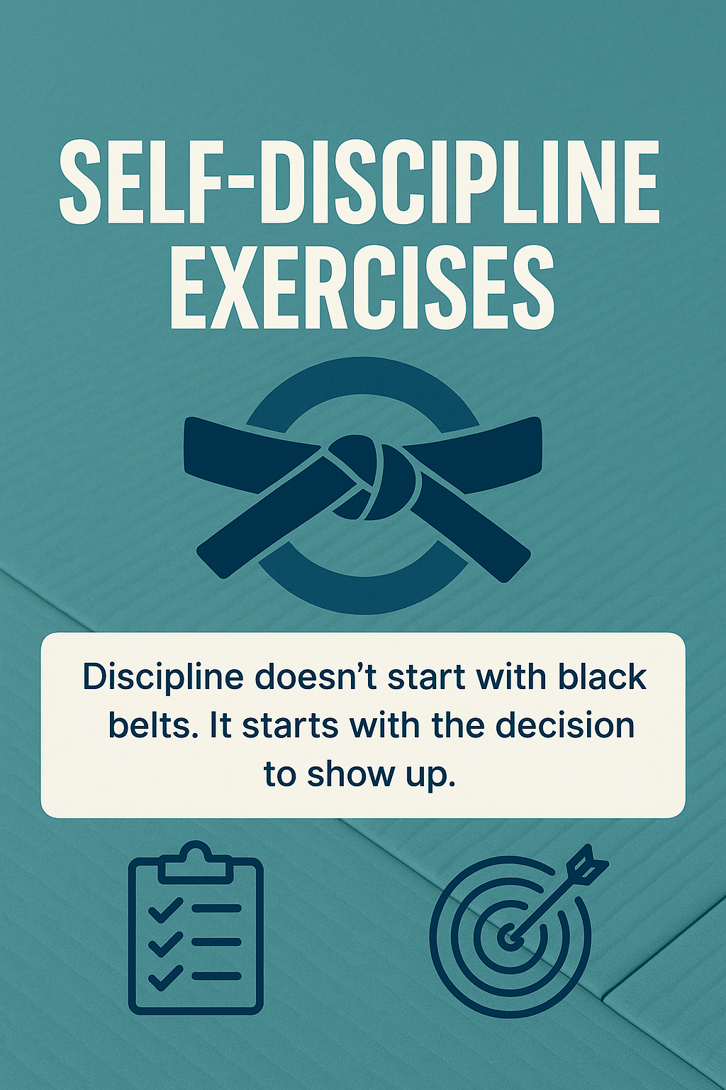Self Discipline Exercises That Actually Work | Train BJJ at The Jiu ...