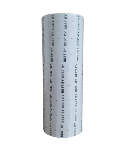 BEST BY - M-3D Double Line Label | Horizon Packaging