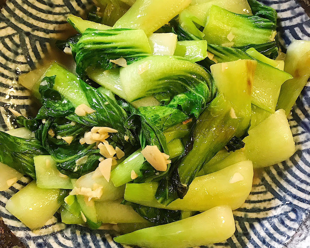 Recipe: Sauteed garlic Pak Choi