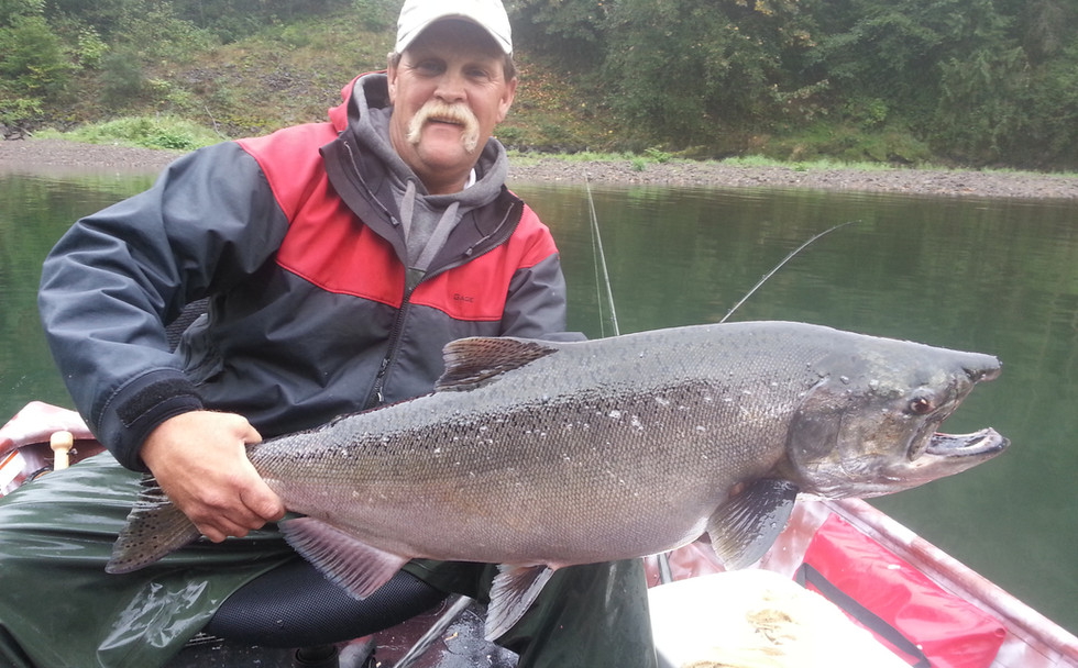 Fall King & Coho Salmon Fishing | Washington | Clancy's Guided Sport ...