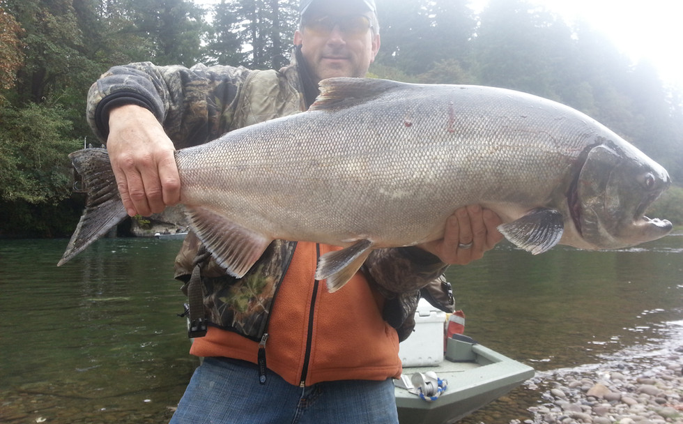 Fall King & Coho Salmon Fishing | Washington | Clancy's Guided Sport ...