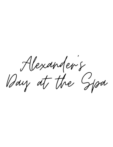 Alexander's Day at the Spa | Alexander's Scranton