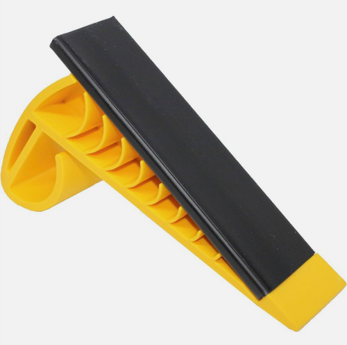 (C016061) Yellow Xtreme Gripper Door Stop | LJC Janitorial Dist.