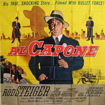 Unframed "Al Capone" Movie Poster, 1959 | northlawpublishers.c
