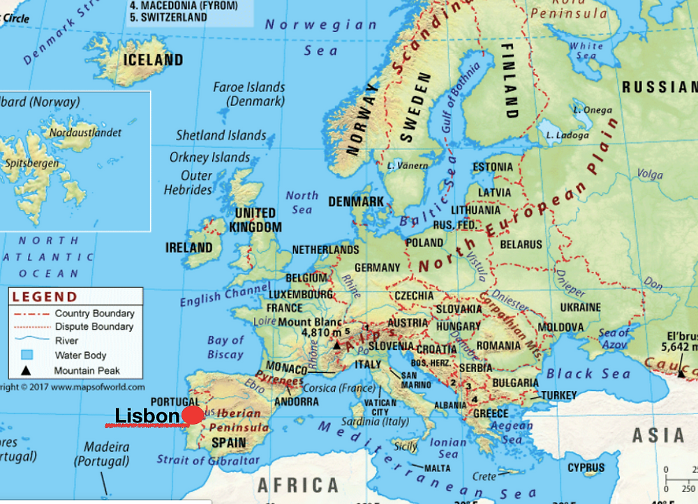 Portugal - (AL1 - 6) A 4 day self directed city break tour of Lisbon ...