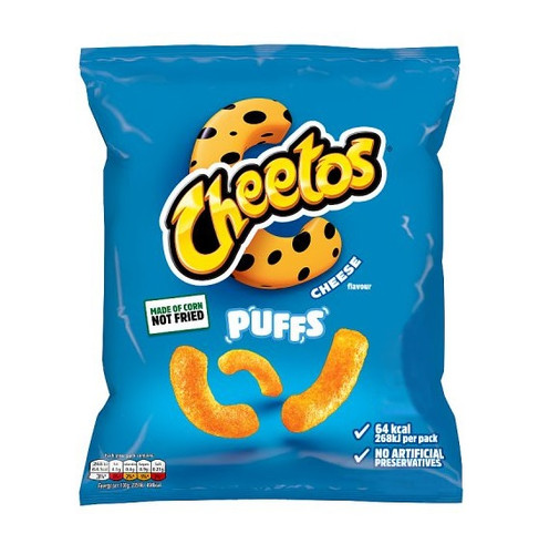 CHEETOS PUFFS CHEESE 2 PEZZI GUSTO FORMAGGIO | littleamericana