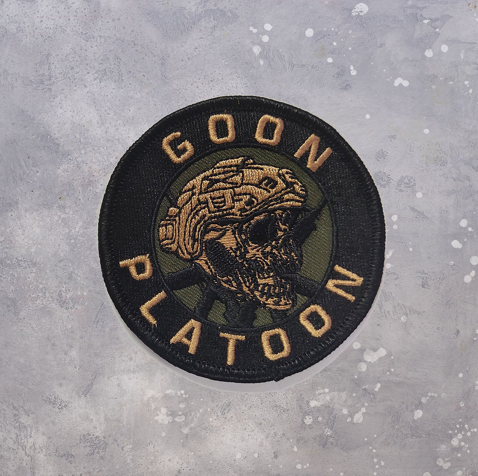 Goon Platoon Embroidered Patch | GWT