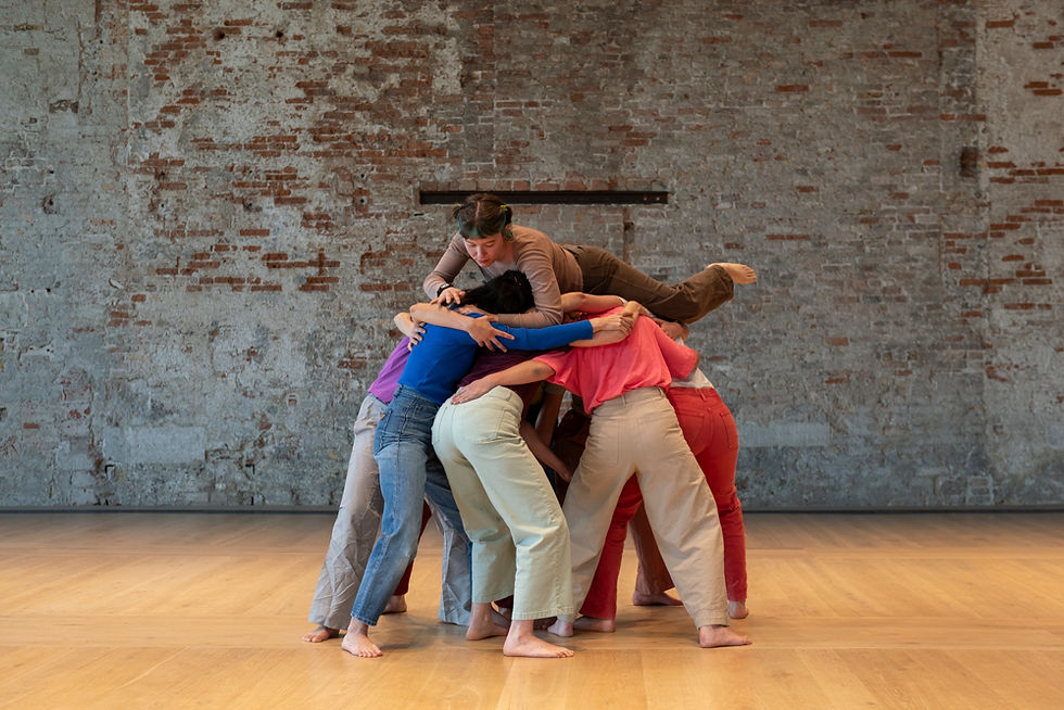 Huddle, Biennale de Venise - Simone Forti - avril 2024