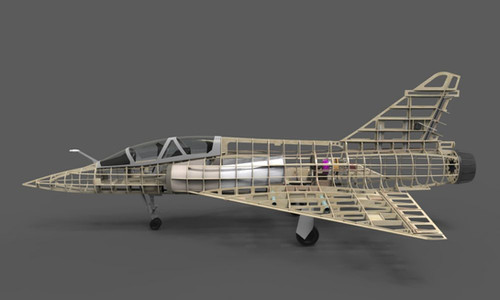 Mirage 2000V 1:4.5 Short Kit by Custom Wings | HOLK RC