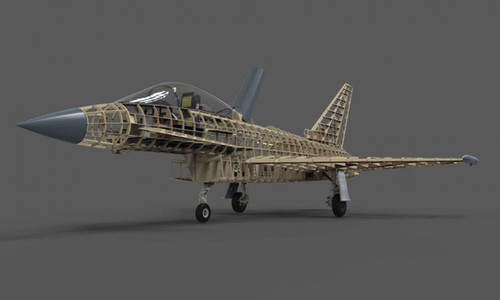 EF2000 Eurofighter 1/3.7 Short Kit by Custom Wings | HOLK RC