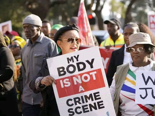 PREMIER LETSOHA-MATHAE LEADS MARCH AGAINST GENDER BASED VIOLENCE