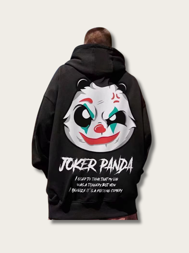 Joker Panda Oversized Hoodie | RueMood