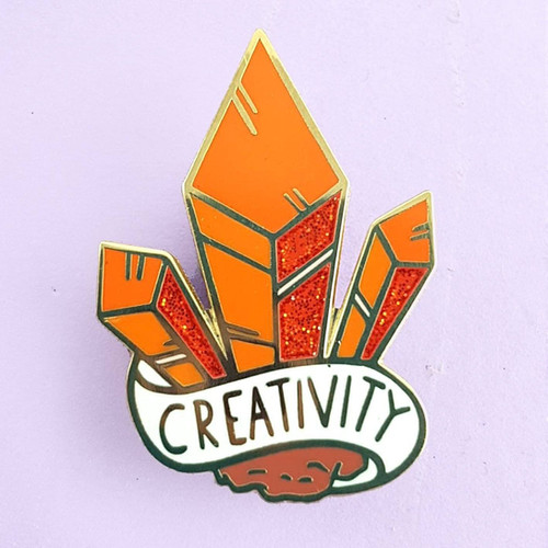 CLUSTER OF CREATIVITY LAPEL PIN | Sew Quirky