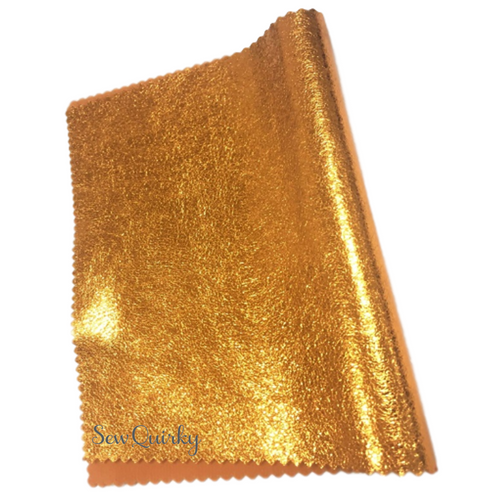 Metallic Soft Vinyl Roll - Rusty Sunflower | Sew Quirky