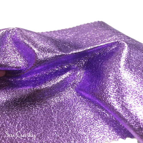 Metallic Soft Vinyl Roll - Lovely Lilac | Sew Quirky