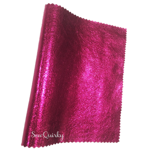 Metallic Soft Vinyl Roll - Pink Babe | Sew Quirky