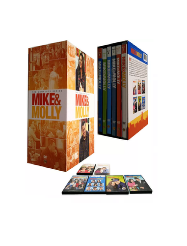 Mike & Molly - The Seasons 1-6 Complete TV Series DVD 17-Disc Box Set ...