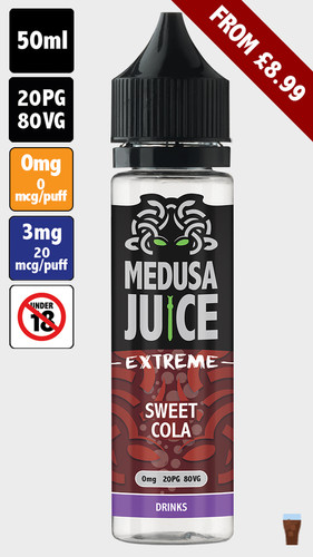 Extreme Sweet Cola 50ml | Medusa Juice