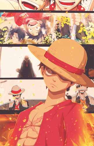 Luffy| One Piece | Metal Posters | Artplate