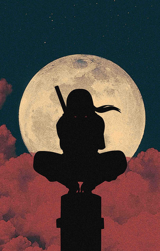 Itachi | The night of Massacre | Naruto | Artplate