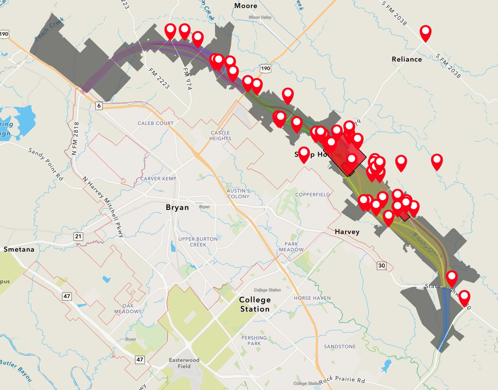 No East Loop | Brazos County TX | Inner East Loop