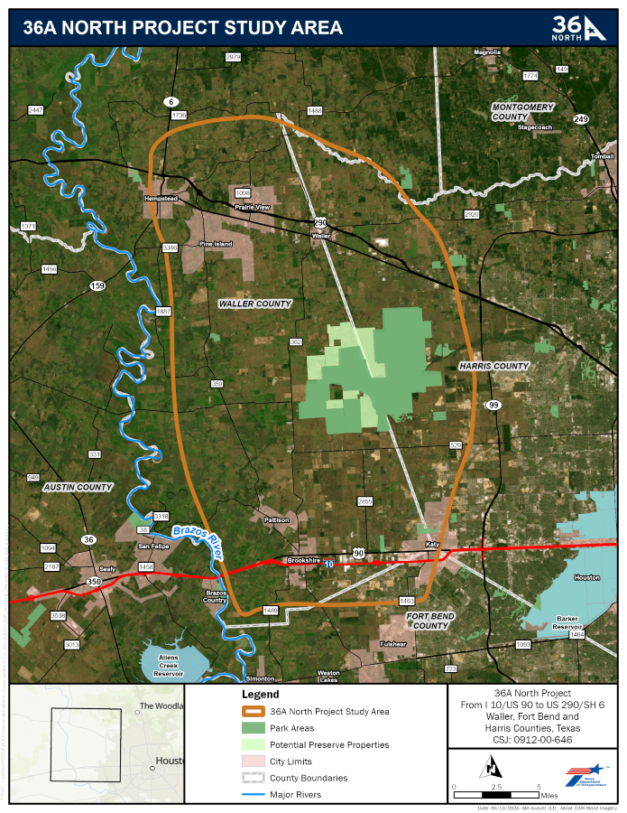 No East Loop | Brazos County Texas | Highway 36A