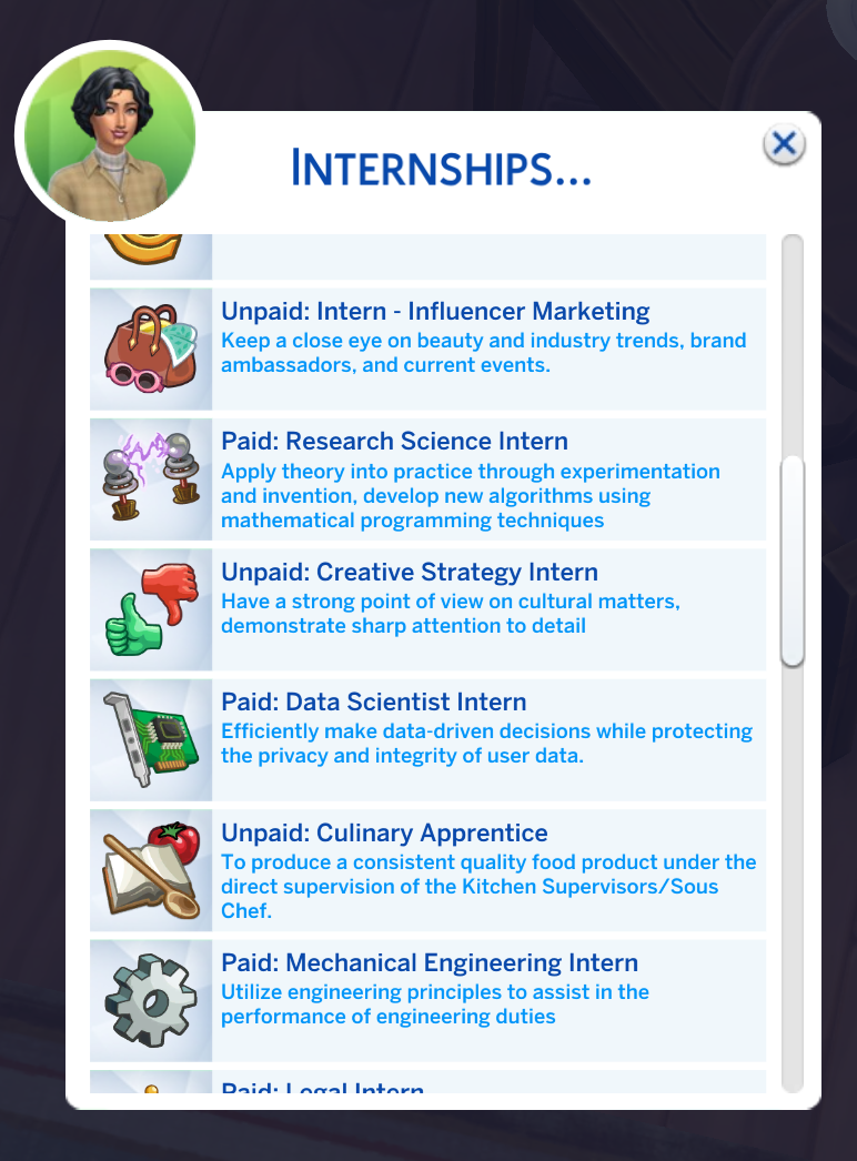 Find an Internship