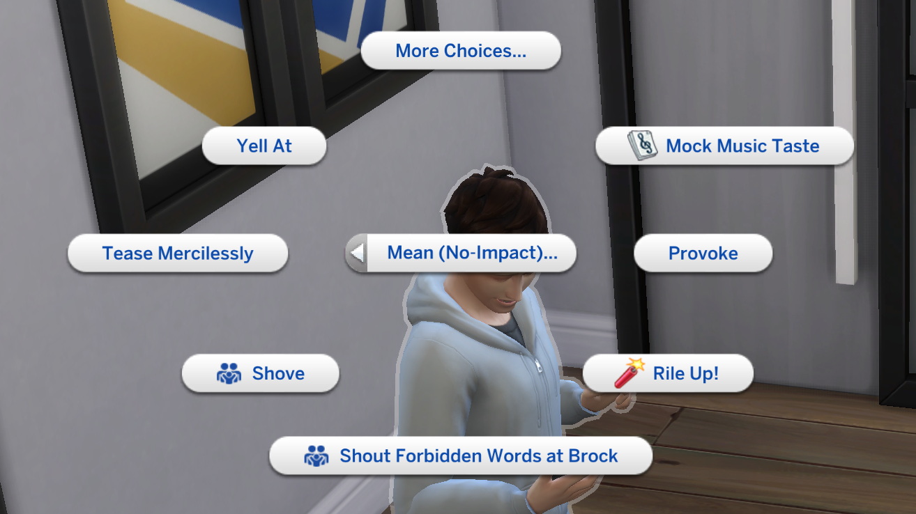 Mean (No-Impact) Social Interactions