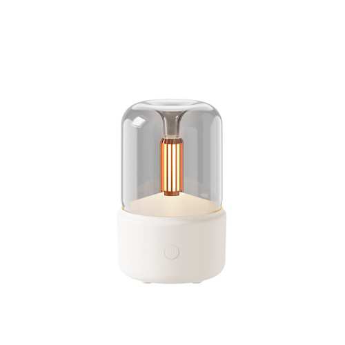 Vintage Bulb Oil Diffuser (White) | Nudi Point