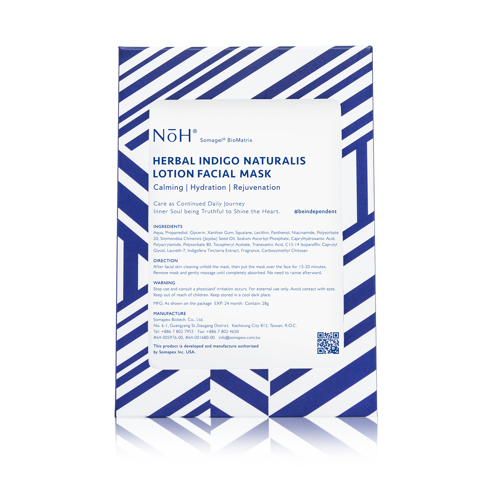 Herbal Indigo Naturalis Lotion Facial Mask｜NōH.com