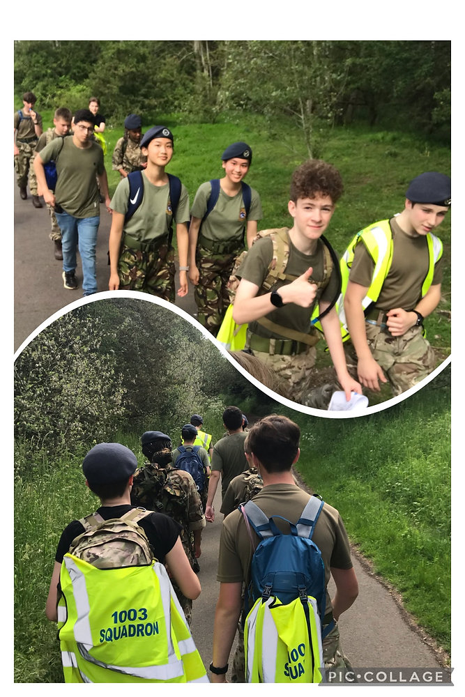 Road Marching Training