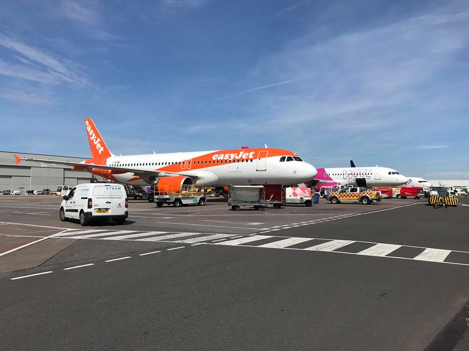 Cadets visit easyJet HQ