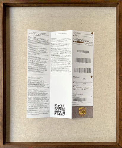 GUIA UPS, 2022. Works on Paper | Rodrigo Spinel | The Art Design Project