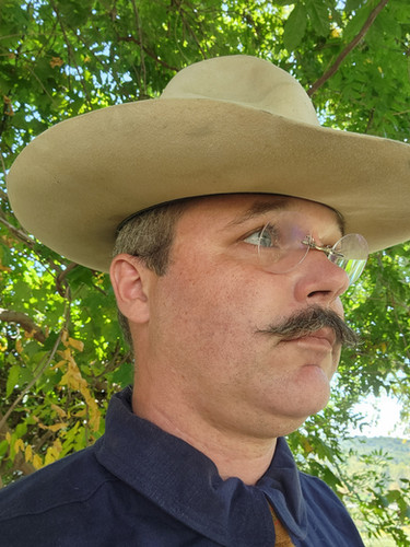 Roosevelt Style "Pince-Nez" Eyeglasses | Logsdon & Co.