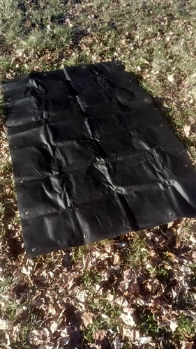 Vulcanized Canvas/Rubber Tarp | Logsdon & Co.