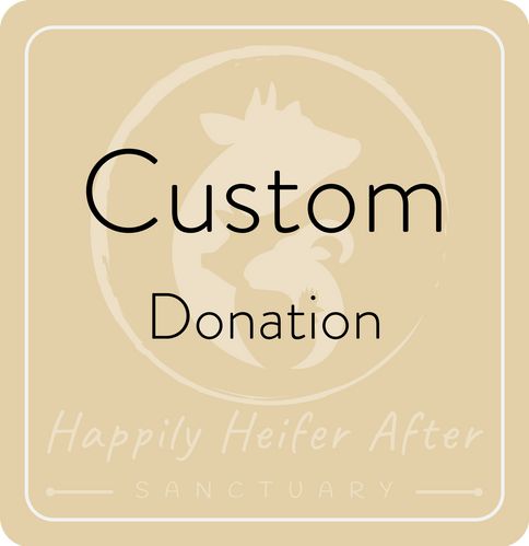 Custom Donation | Happily Heifer After