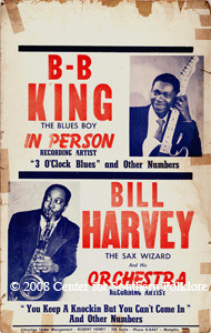 BB King and Bill Harvey Poster | southernfolk