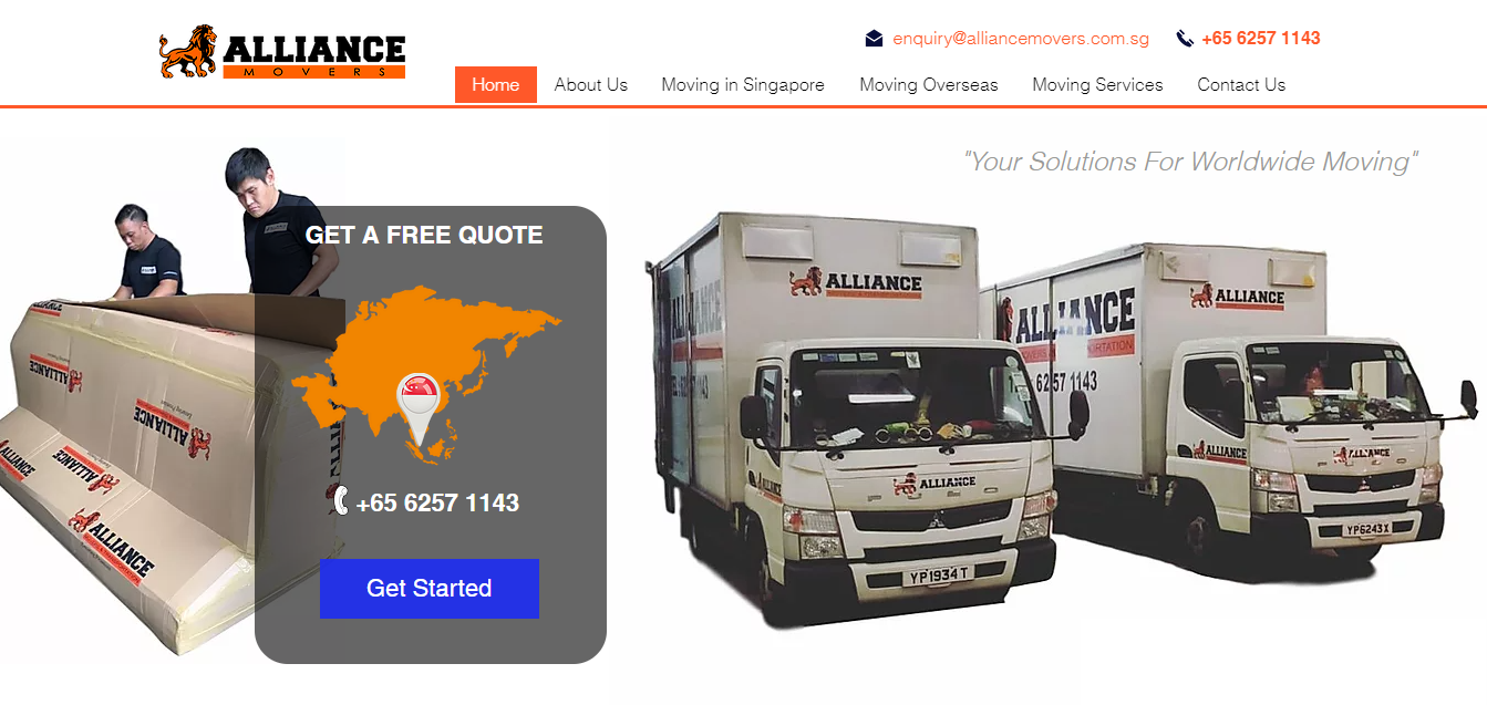 Alliance Movers Singapore | Professional International Movers Singapore