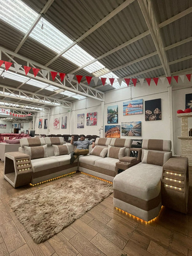 SALA NIRVANA CON ESTEREO Y LUZ LED | Duty Muebles