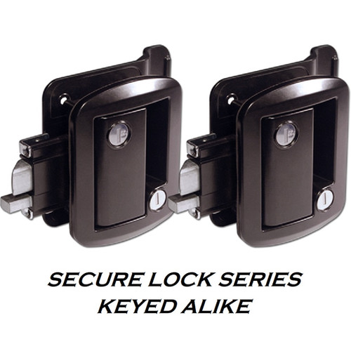 GLOBAL CLASSIC PRO ENTRY DOOR LOCK BLACK SECURE LOCK WITH KEY MATCH SET ...