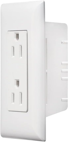S831 AC Contemporary Dual Outlet, Self Contained, Speedwire - White ...