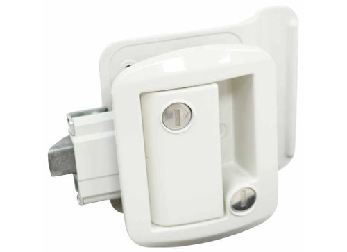 GLOBAL CLASSIC PRO ENTRY DOOR LOCK WHITE LOCK WITH KEY MATCH | RV ...