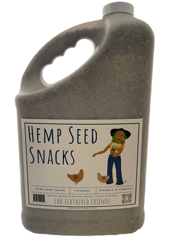 Hemp Seed Snacks for Feathered Friends | Hempy's Heart