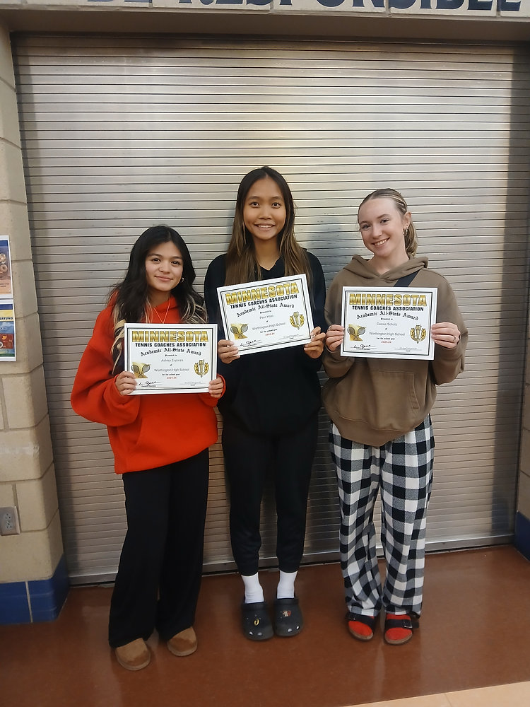 Trojans girls tennis team members earn end-of-season recognition