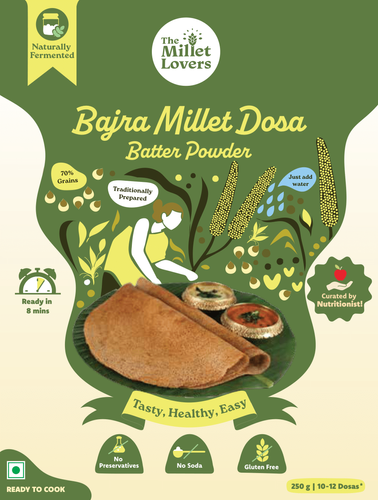 Bajra Millet Dosa Batter Powder | The Millet Lovers
