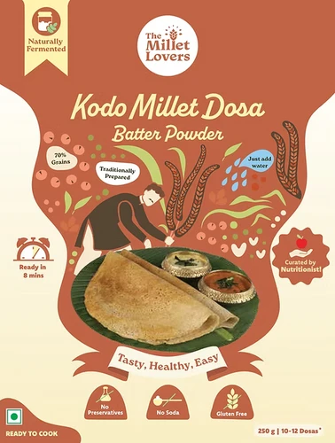 Kodo Millet Dosa Batter Powder | The Millet Lovers